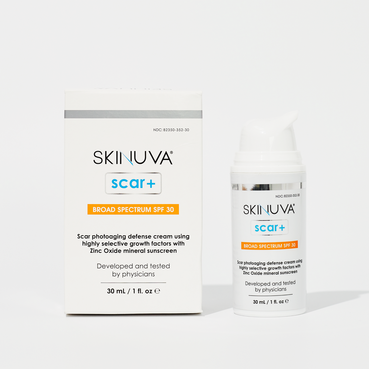 Skinuva® Scar+ | Best SPF 30 Scar Cream for Surgery Scars